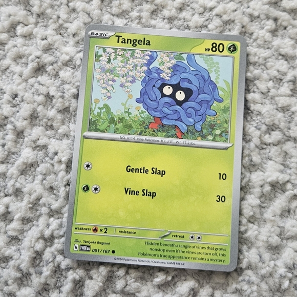 Pokemon | Toys | Pokemon Tcg Card Tangela Twilight Masquerade 0167 ...